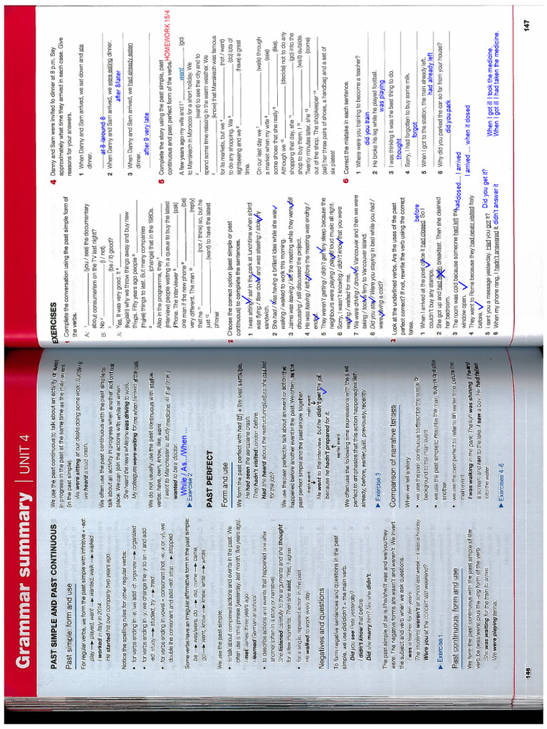 Grammar and Notions U4 | PDF