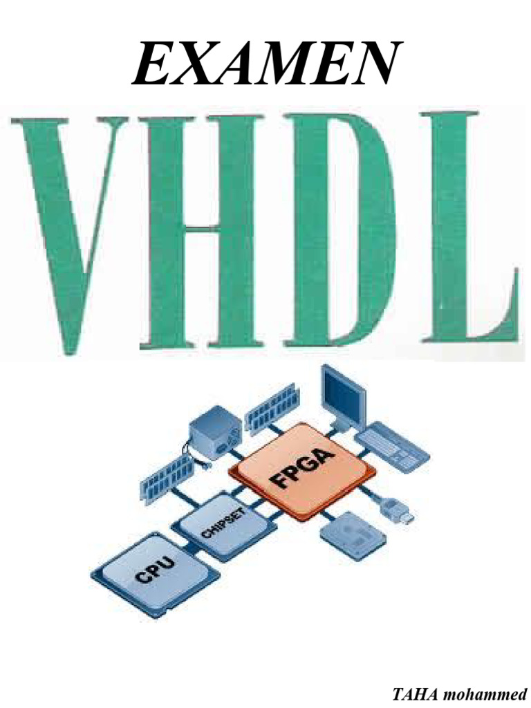 VHDL Examen | PDF