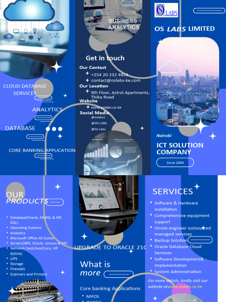 OS Trifold Brochure - 1 | PDF | Oracle Database | Databases