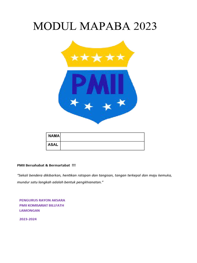 Modul Mapaba 2023-1 | PDF