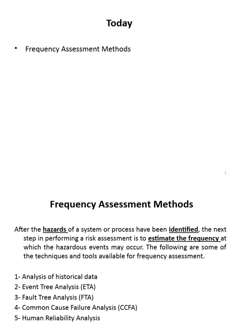 Lecture 07 Risk Analysis | PDF | Reliability Engineering | Analysis