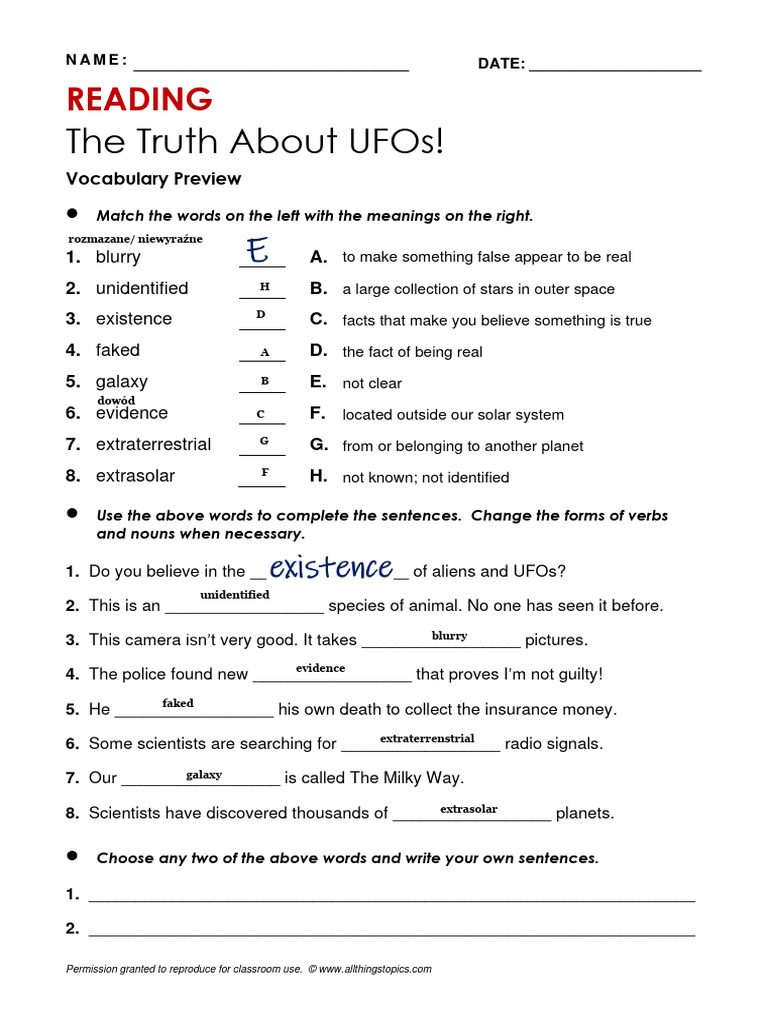 The Truth About Ufos!: Reading | PDF | Unidentified Flying Object ...