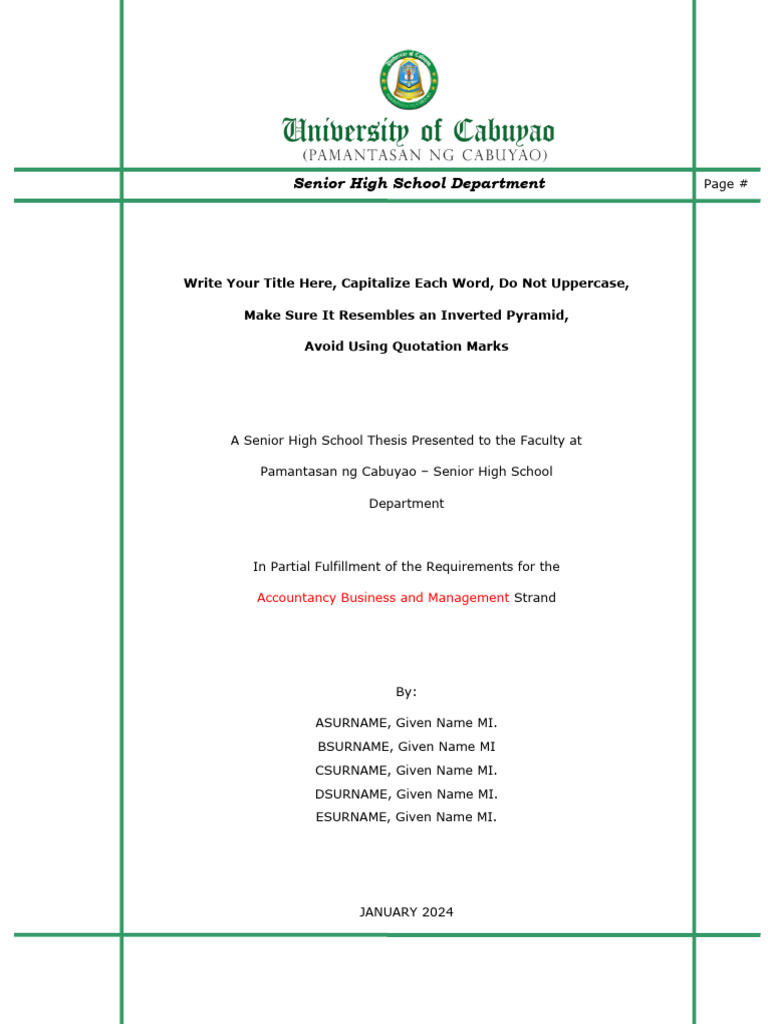 Sir Quizana Res2 Chapter 3 Soft Copy Template | PDF | Statistical ...