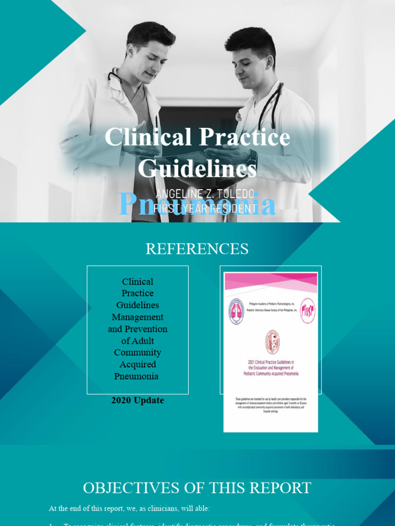 CPG On CAP | PDF | Pneumonia | Methicillin Resistant Staphylococcus Aureus