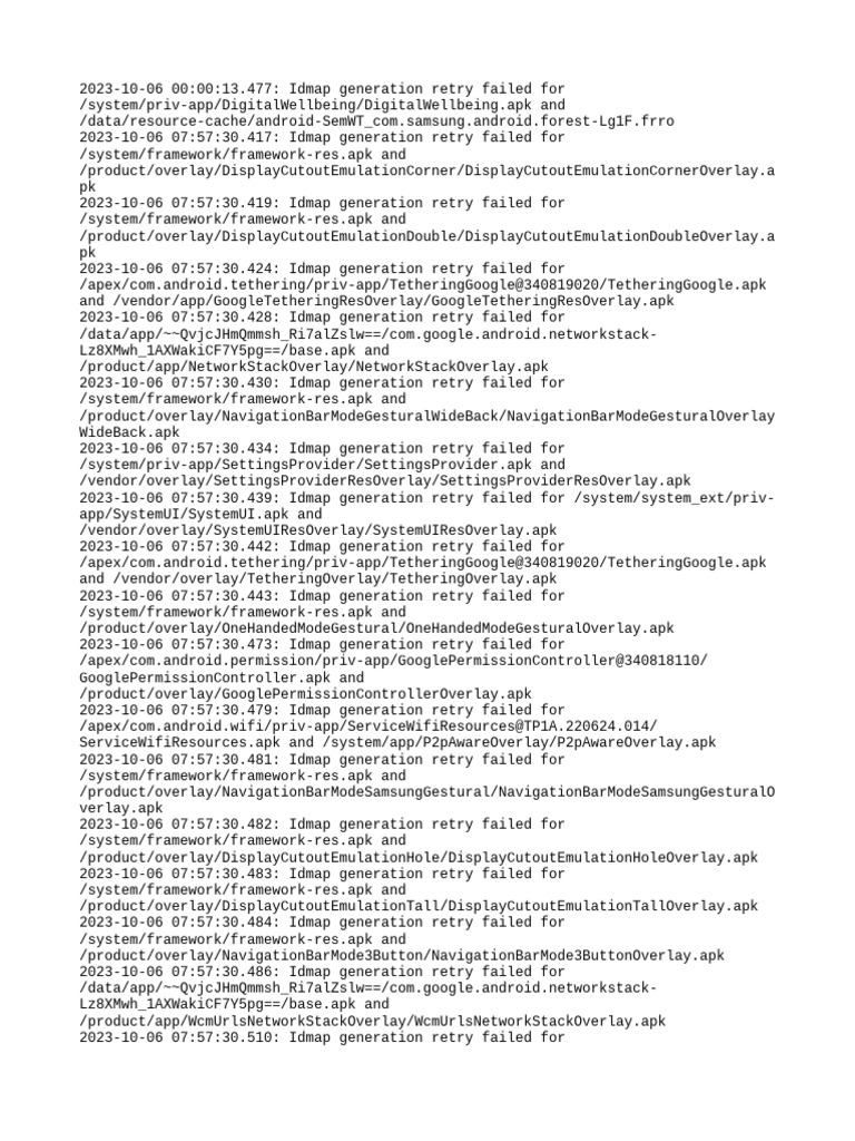 Lom Log | PDF | Android (Operating System) | Computing Platforms