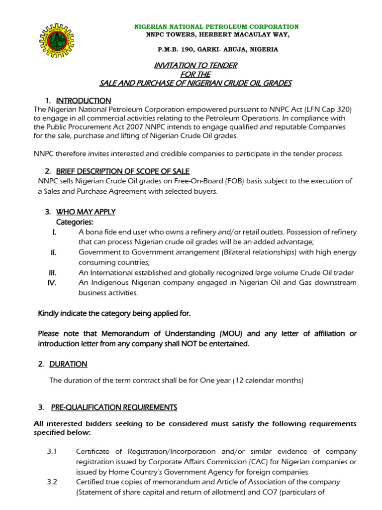 Term Contract EOI Template 107a19f89e | PDF | Private Law | Economies