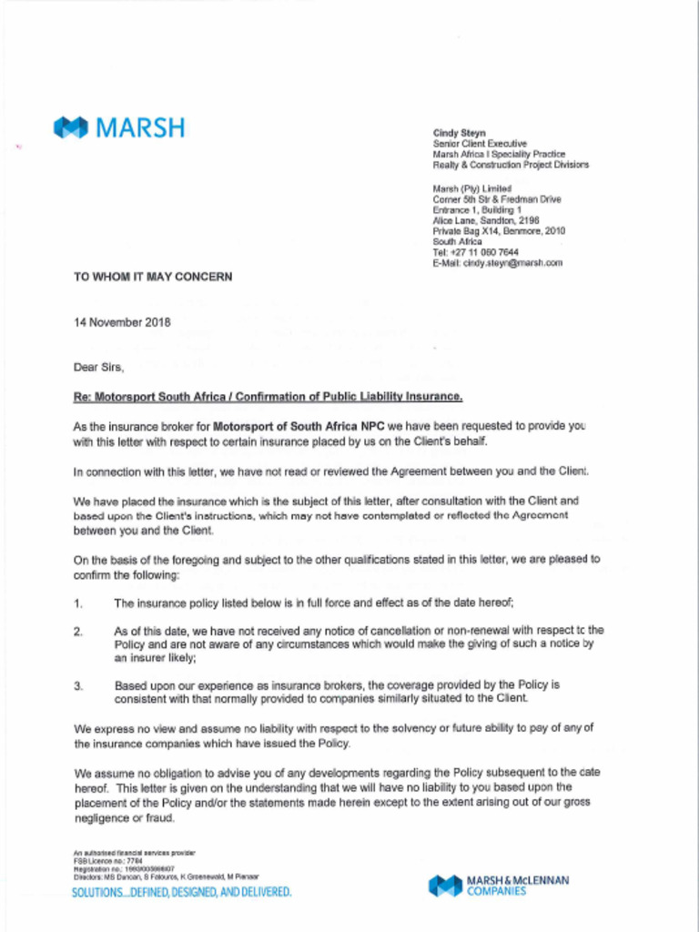 2019-Public-Liability-Insurance-Confirmation-Letter | PDF