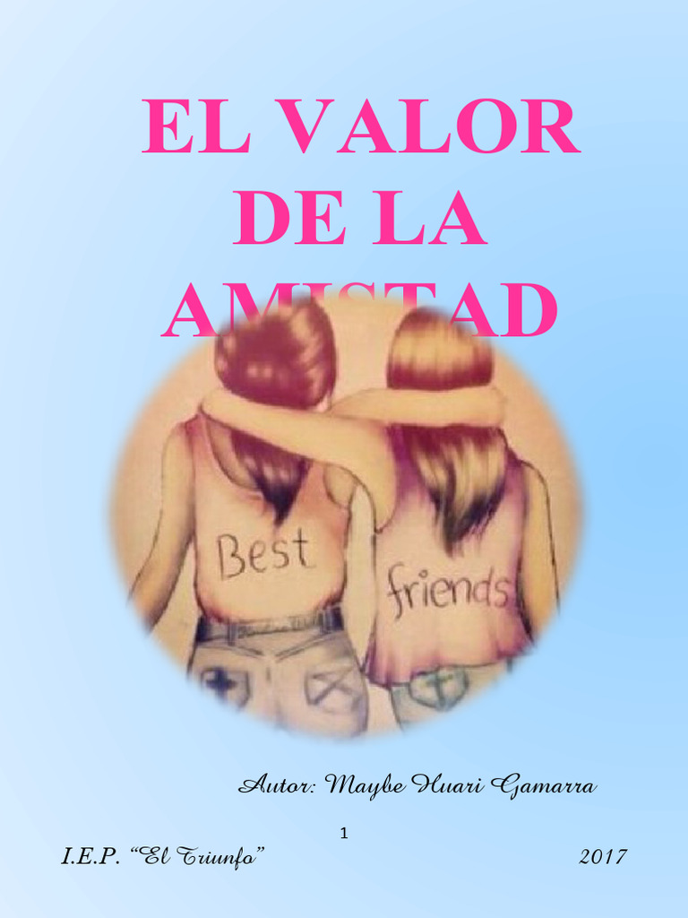 El Valor de La Amistad | PDF
