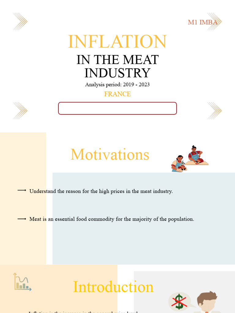 Inflation in The Meat Industry | PDF | Inflation | Meat