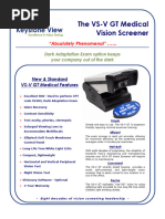 Keystone Vision Screening Manual | PDF | Visual Acuity | Contrast (Vision)