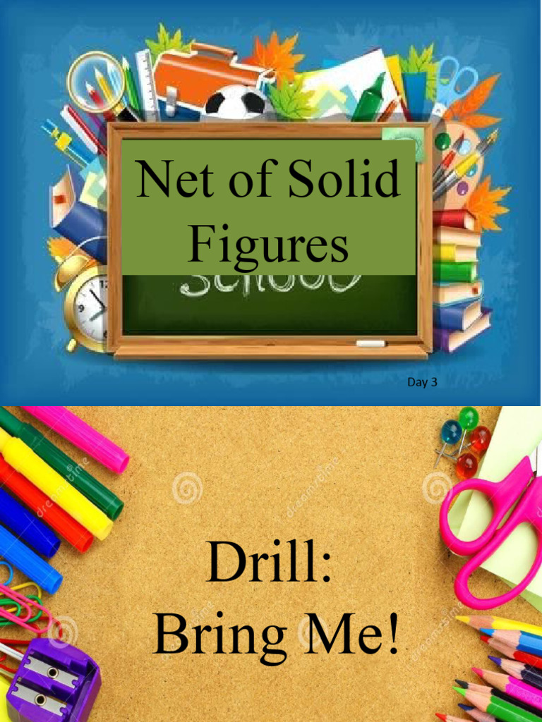 Nets of Solid Figures for Grade 6 | PDF | Shape | Geometric Objects