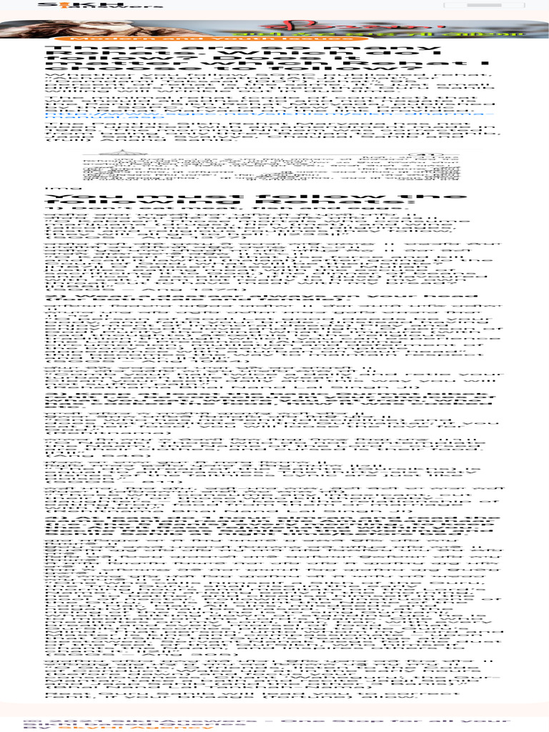 There Are So Many Rehats Which Do I Follow Does It Matter Which Rehat I ...