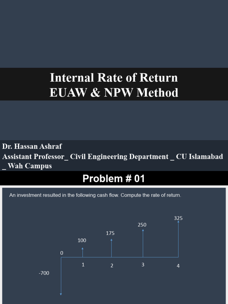 Internal Rate of Return Part 2 | PDF | Interest | Internal Rate Of Return
