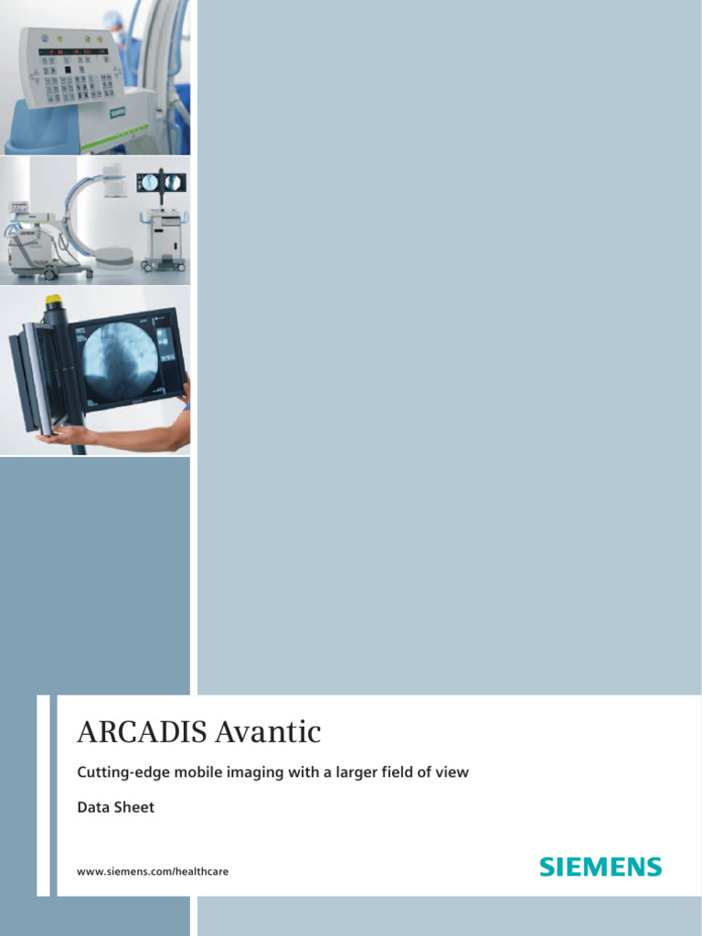 Siemens Arcadis Arco en C SIEMENS | PDF | Imaging