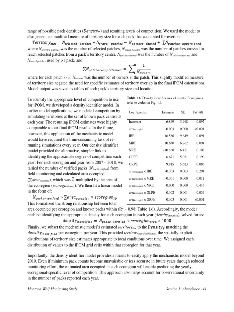 1 Montana Wolf Monitoring Study Final Report Compressed 2 | PDF