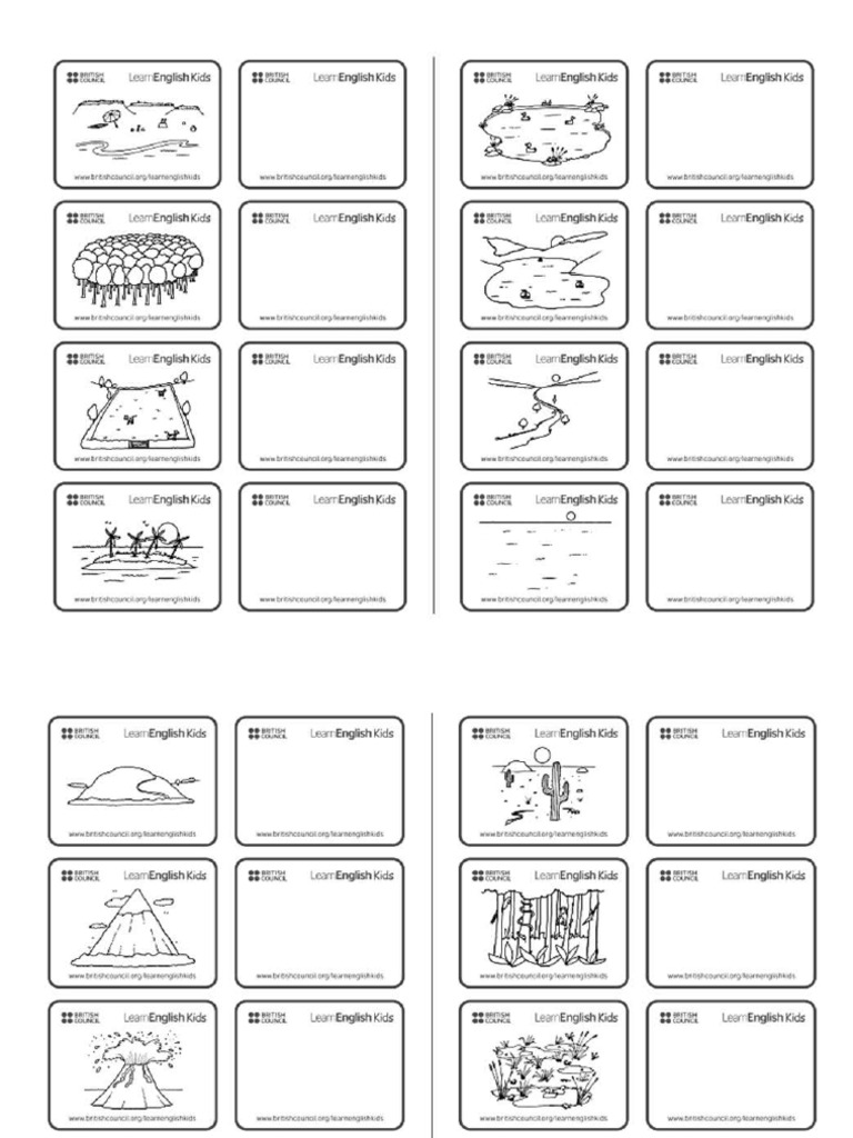 Vocabulario Naturaleza | PDF