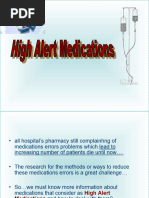 2024 ISMP Updated List of High-Alert Medications | PDF | Medical ...