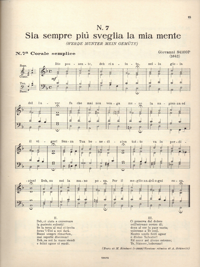 Corale A 4 Voci | PDF