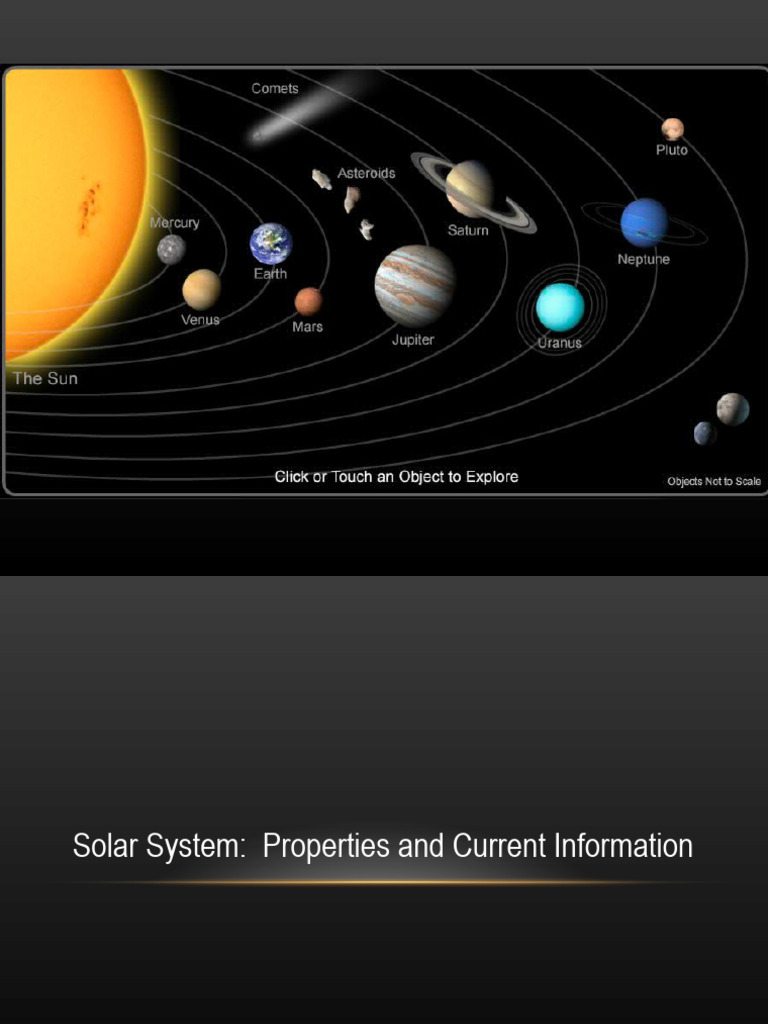 Solar-System-Properties-and-Current-Information | PDF | Planets | Solar ...