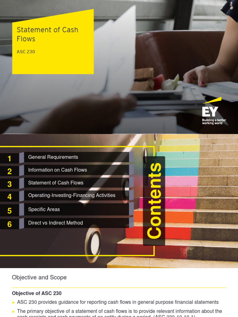 ASC 230: Statement of Cash Flows Guide | PDF | Cash Flow Statement ...