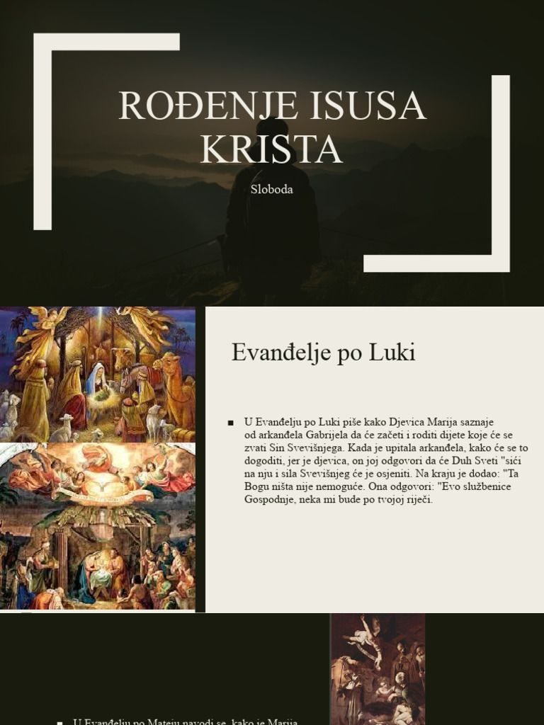 Rođenje Isusa Krista | PDF
