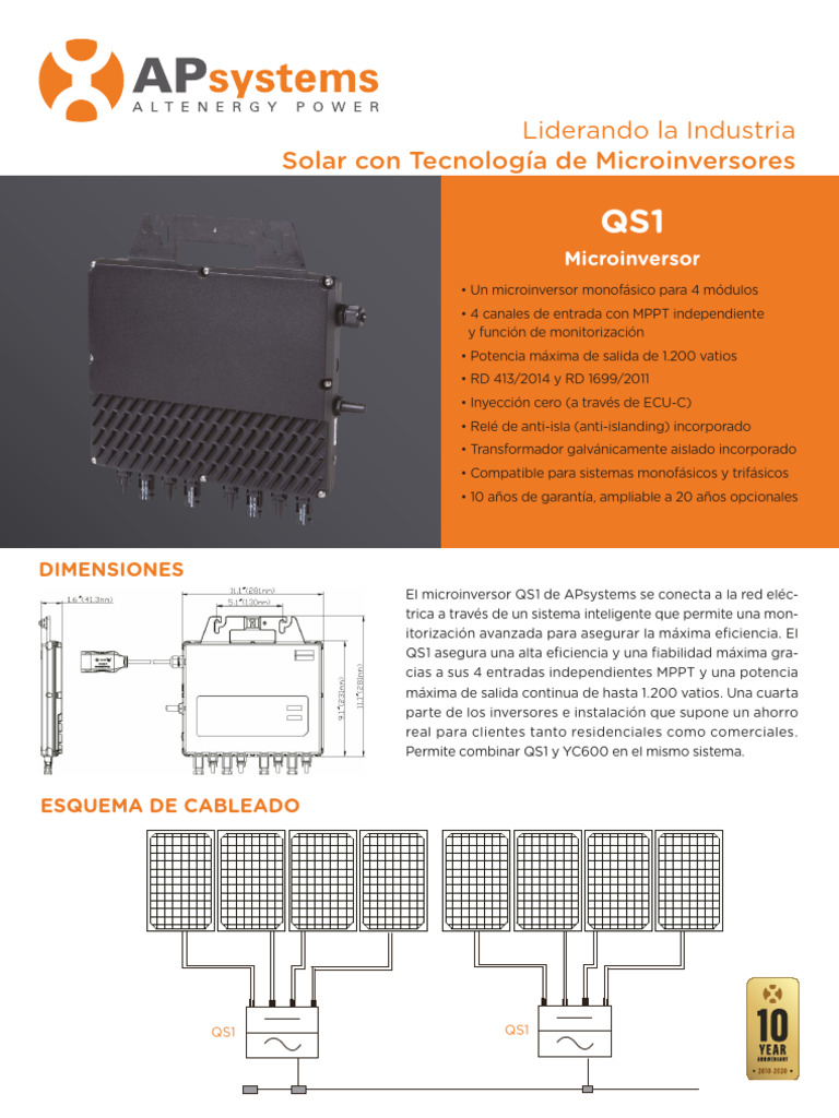 280820-APs QS1 Datasheet - SP - 05 | PDF | Ingeniería Informática ...
