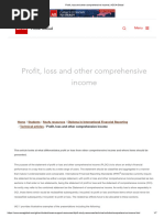 OCI vs P&L: Understanding Gains & Losses | PDF | Income Statement ...