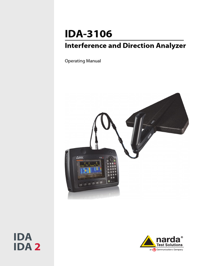 NARDA User Manual | PDF | Rechargeable Battery | Battery Charger