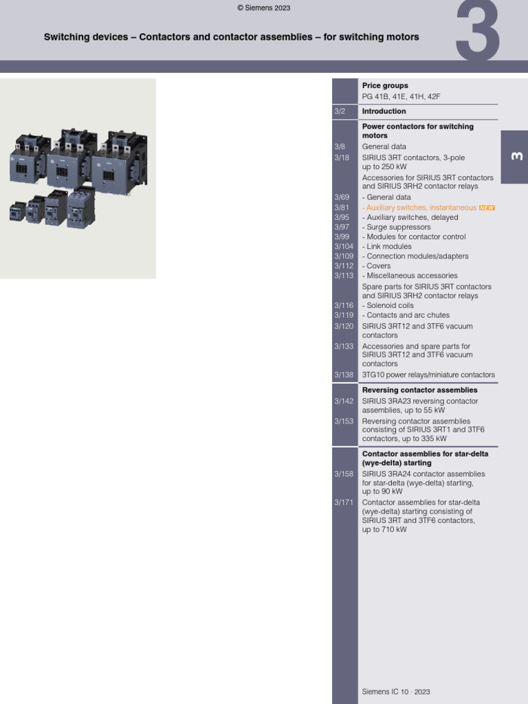 SIRIUS IC10 Chap03 English 2023 202303141112536599 | PDF | Relay ...