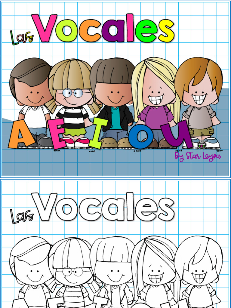 9.-Libro de Vocales. | PDF | Ortografía | Grafemas