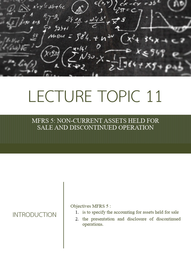Module Topic 11 | PDF | Fair Value | Cost