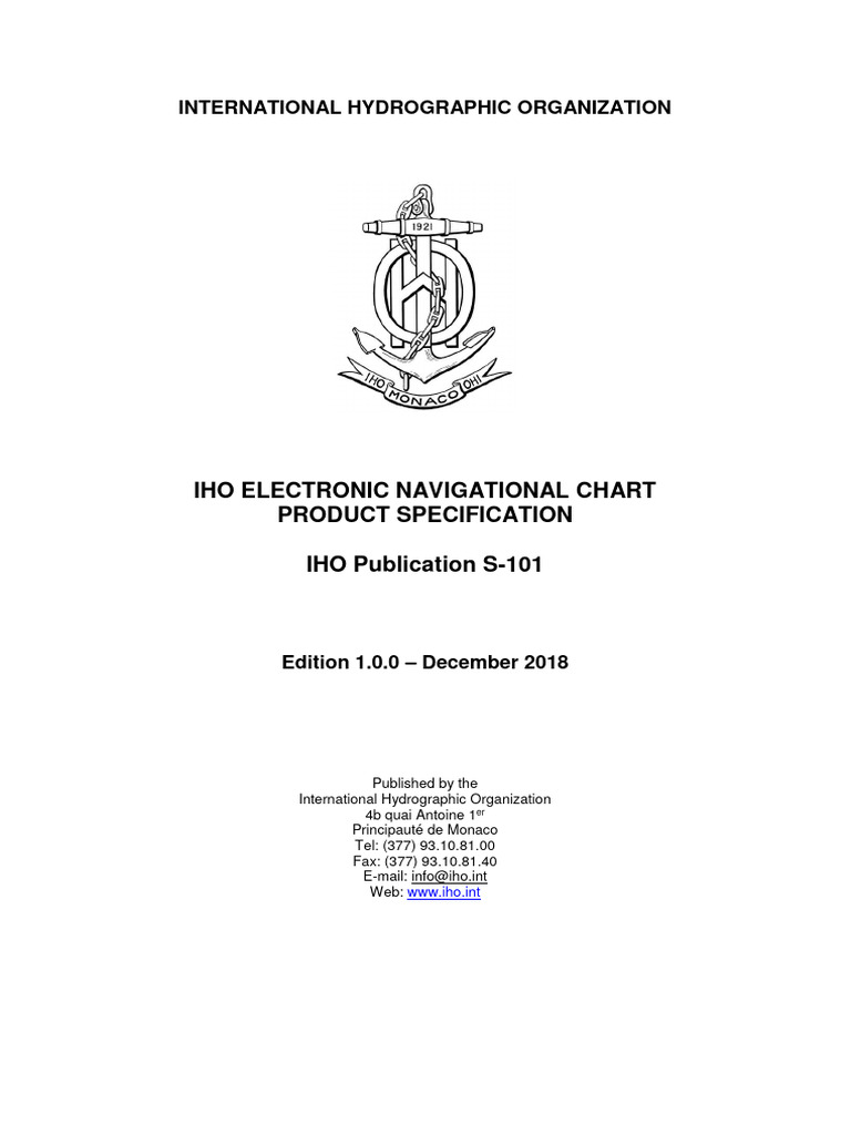 S 101 Enc Product Specification 1 0 0 Final Pdf Statistical
