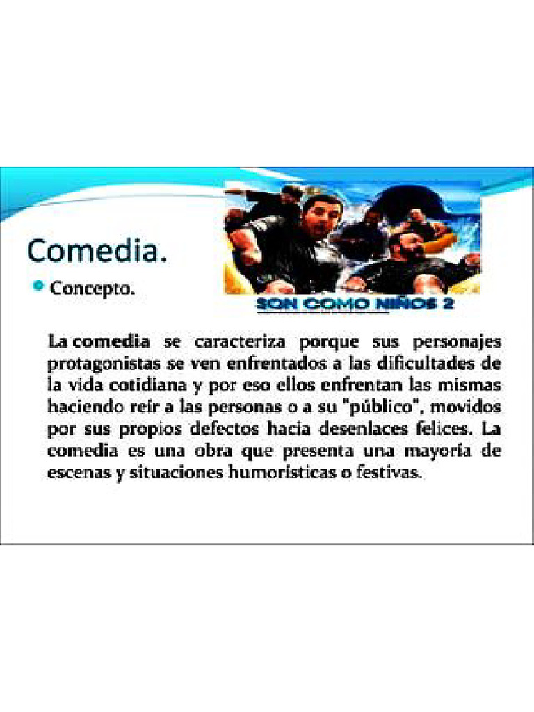 Comedia | PDF