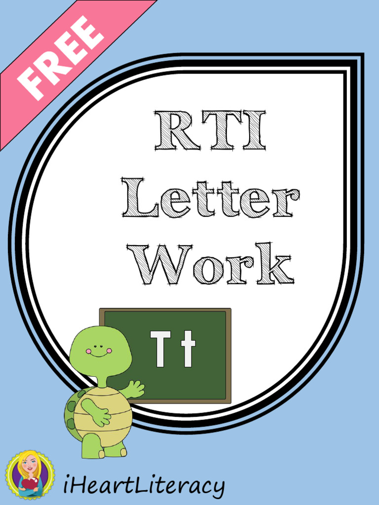 Rti Letter Work: Iheartliteracy | PDF | Letter Case | Human Communication