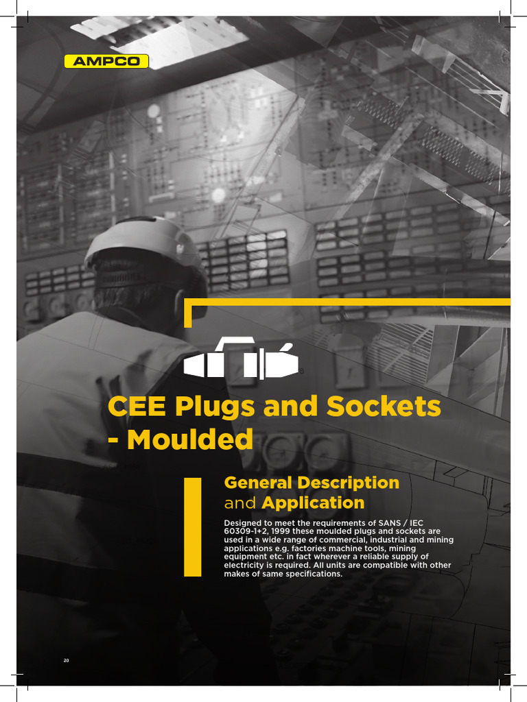 Cee Plugs Sockets Moulded | PDF | Ac Power Plugs And Sockets | Electrical Connector