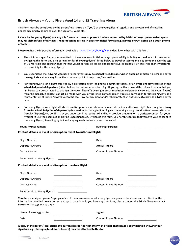 BA Concent Form | PDF