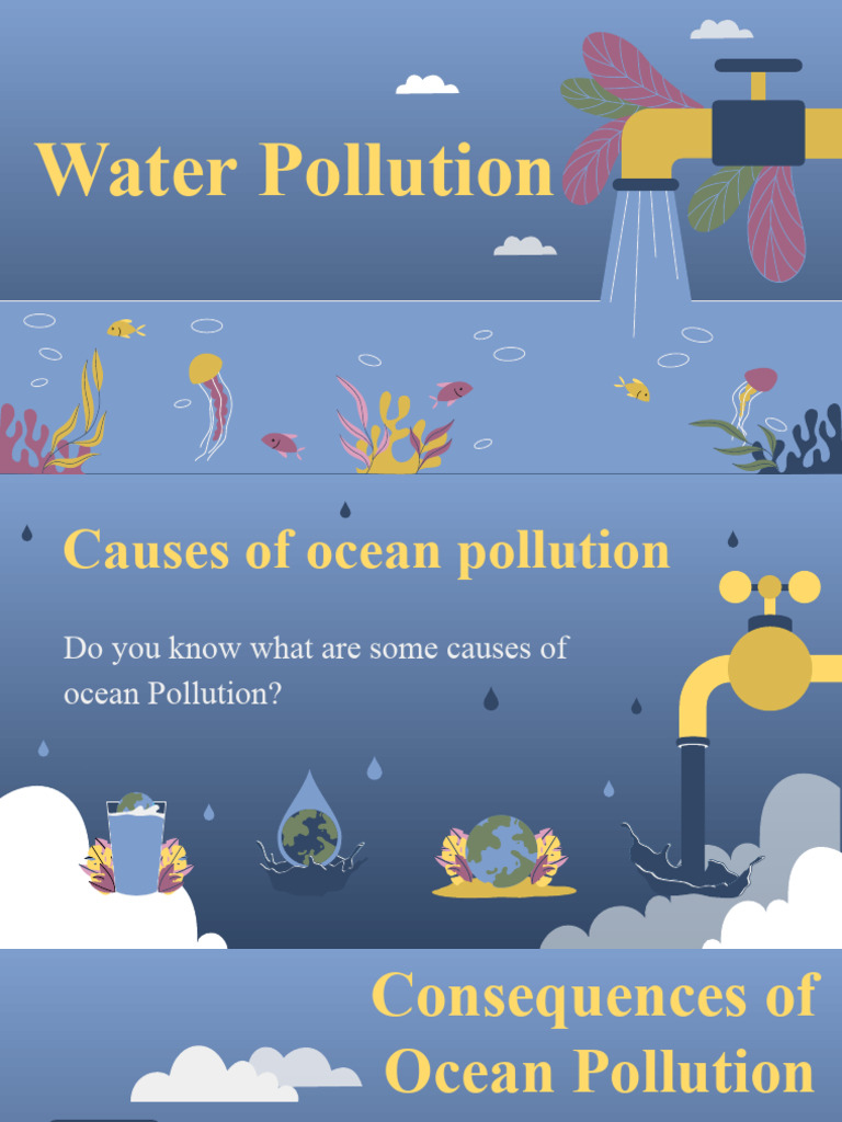 Apresentação Ingles Water Pollution | PDF