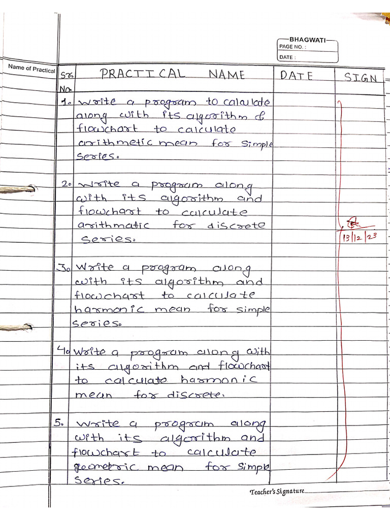 SM Practical, Eknath | PDF