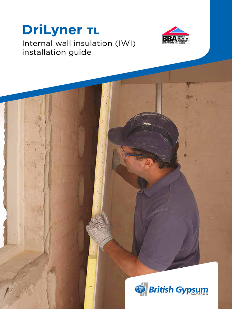Installation Guide DriLyner TL | PDF | Drywall | Wall