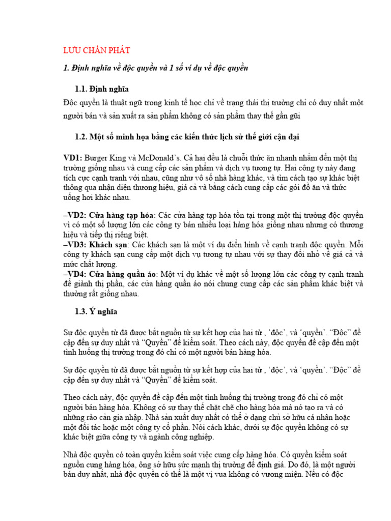 Bài So N Nhóm 9 - KTCT | PDF