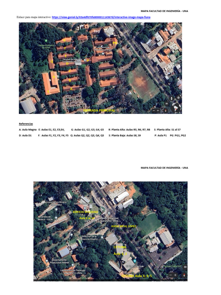 Mapa Interactivo Facultad De Ingeniería Pdf