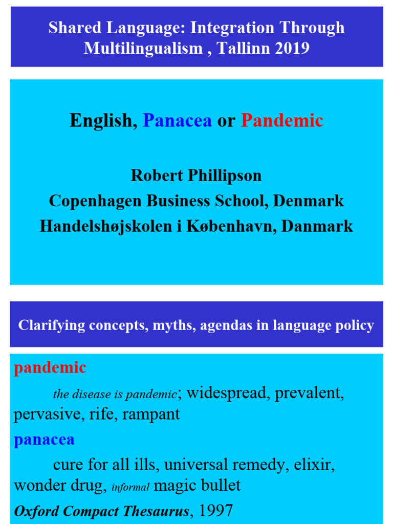 Presentation Share Language | PDF | English Language | European Union