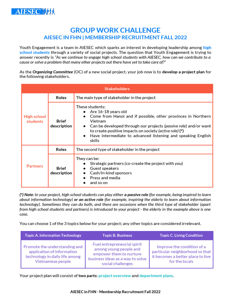 Challenge Details - Candidate Package - Group Work Challenge - TMP Fall ...