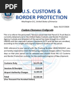 ZRA Clearing Agents Application Form CE 34 | PDF | Surety | Customs