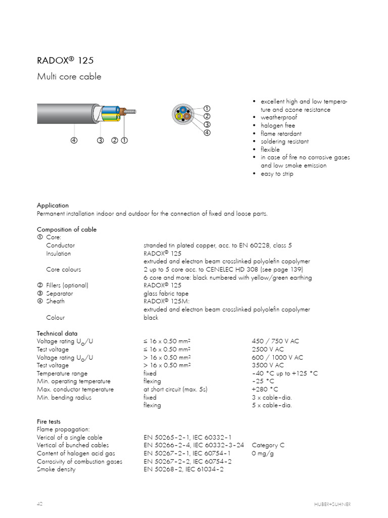 Radox 125 Multicor | PDF | Building Engineering | Materials