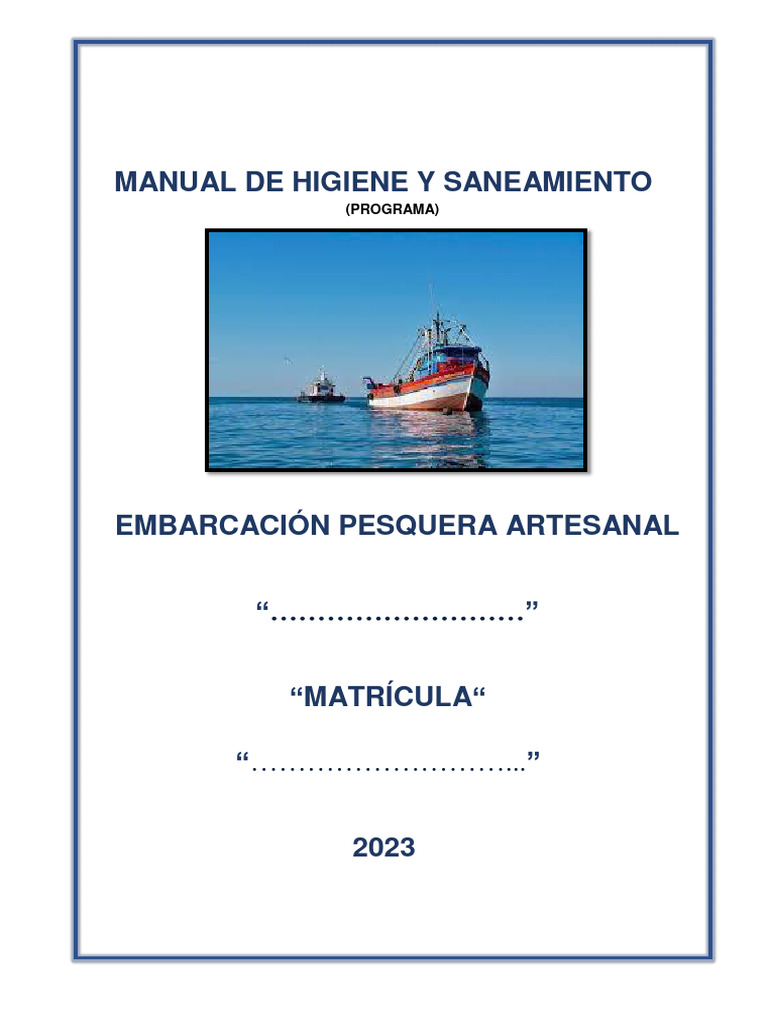 Manual de Higiene y Saneamiento | PDF | Agua | Saneamiento
