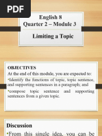English 7 Quarter 2 Module 7 | PDF | Poetry | Rhyme