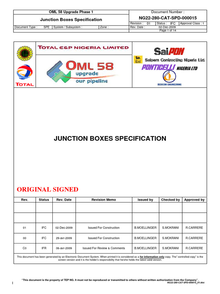 Junction Boxes for Cathodic Protection | PDF | Rectifier | Electrical ...