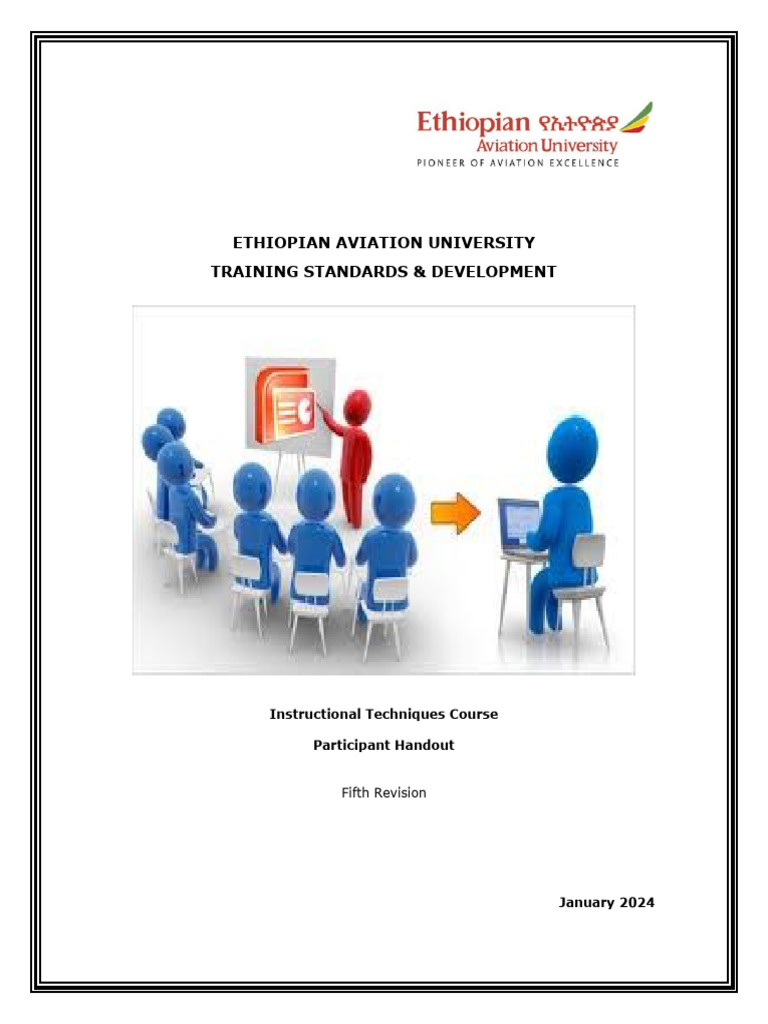 Instructional Techniques Handout January 2024 | PDF | Learning ...