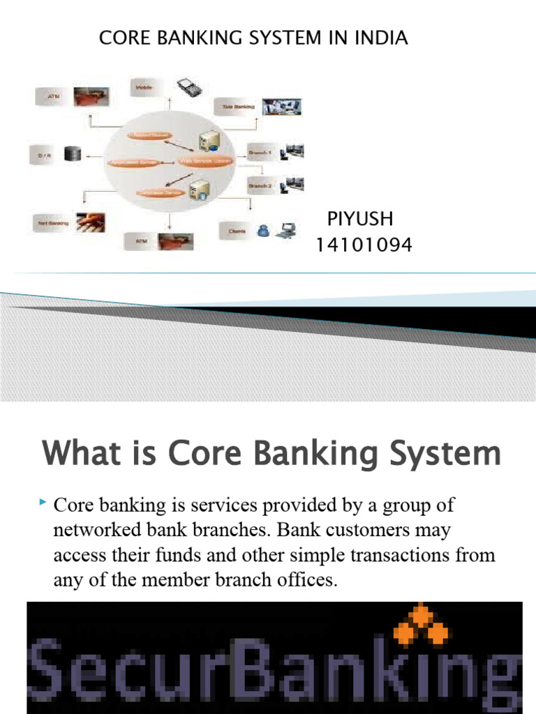 What Is Core Banking System | PDF | Banks | Service Industries